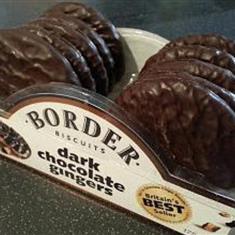 Border Chocolate Ginger Biscuits